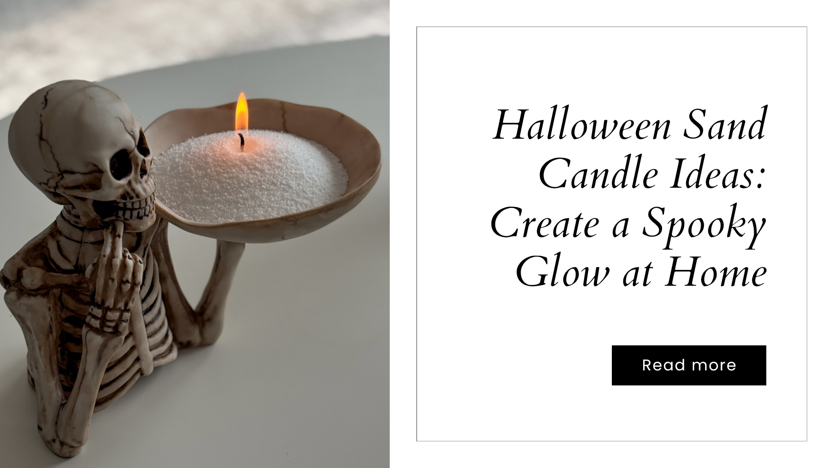Halloween Sand Candle Ideas for Spooky Home Decor – CANDLERACANDLE