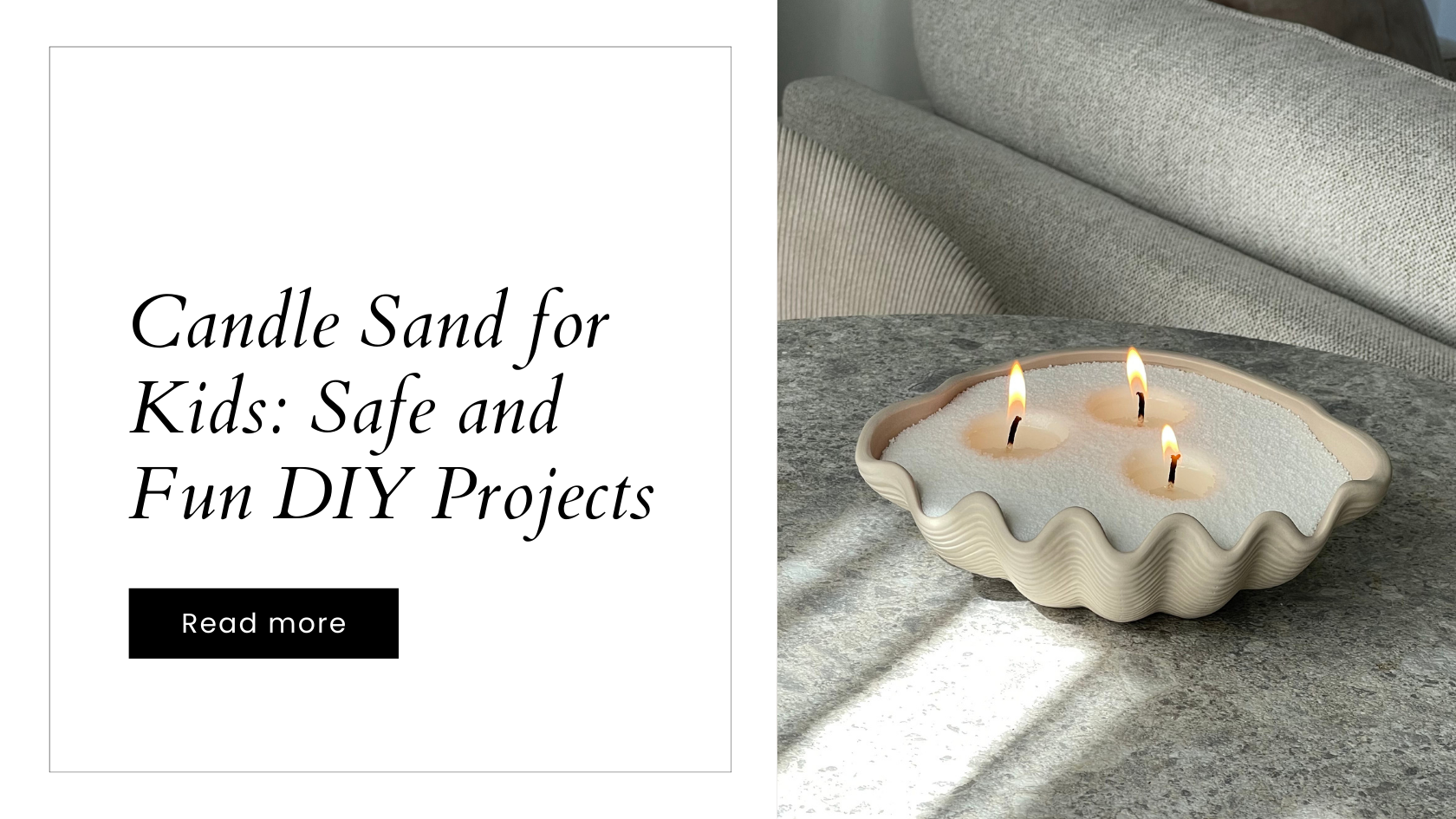Candle Sand for Kids: Safe DIY Projects – CANDLERACANDLE