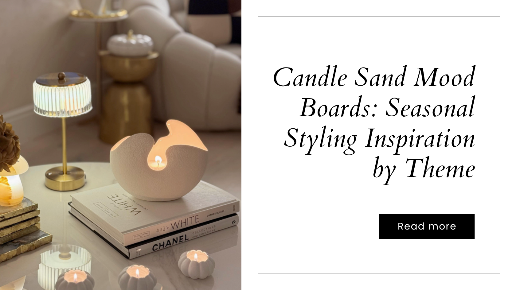 Candle Sand Mood Boards: Seasonal Styling Inspiration by Theme ...