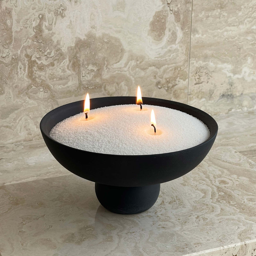 Ceramic Bowls for Candle Sand - Elegant Candle Holders – CANDLERACANDLE